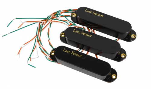 Lace Sensor Gold 3-Pack Black